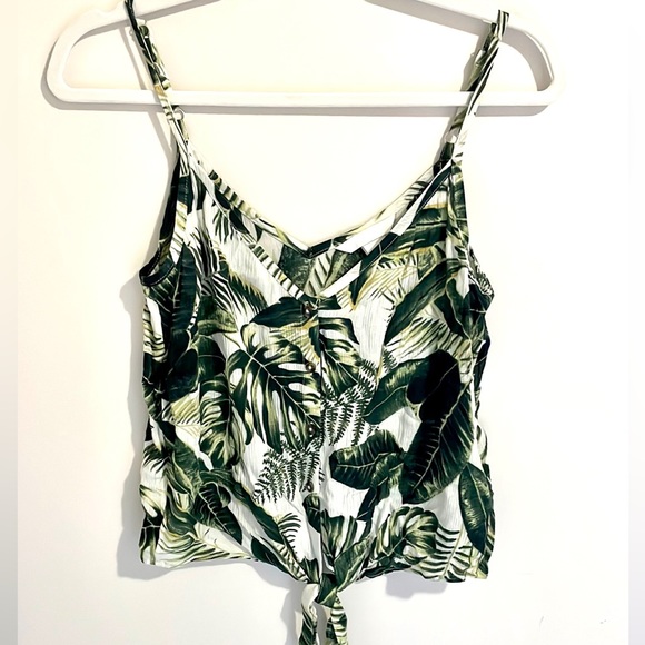 H&M | Tops | Hm Tropical Tank Top | Poshmark